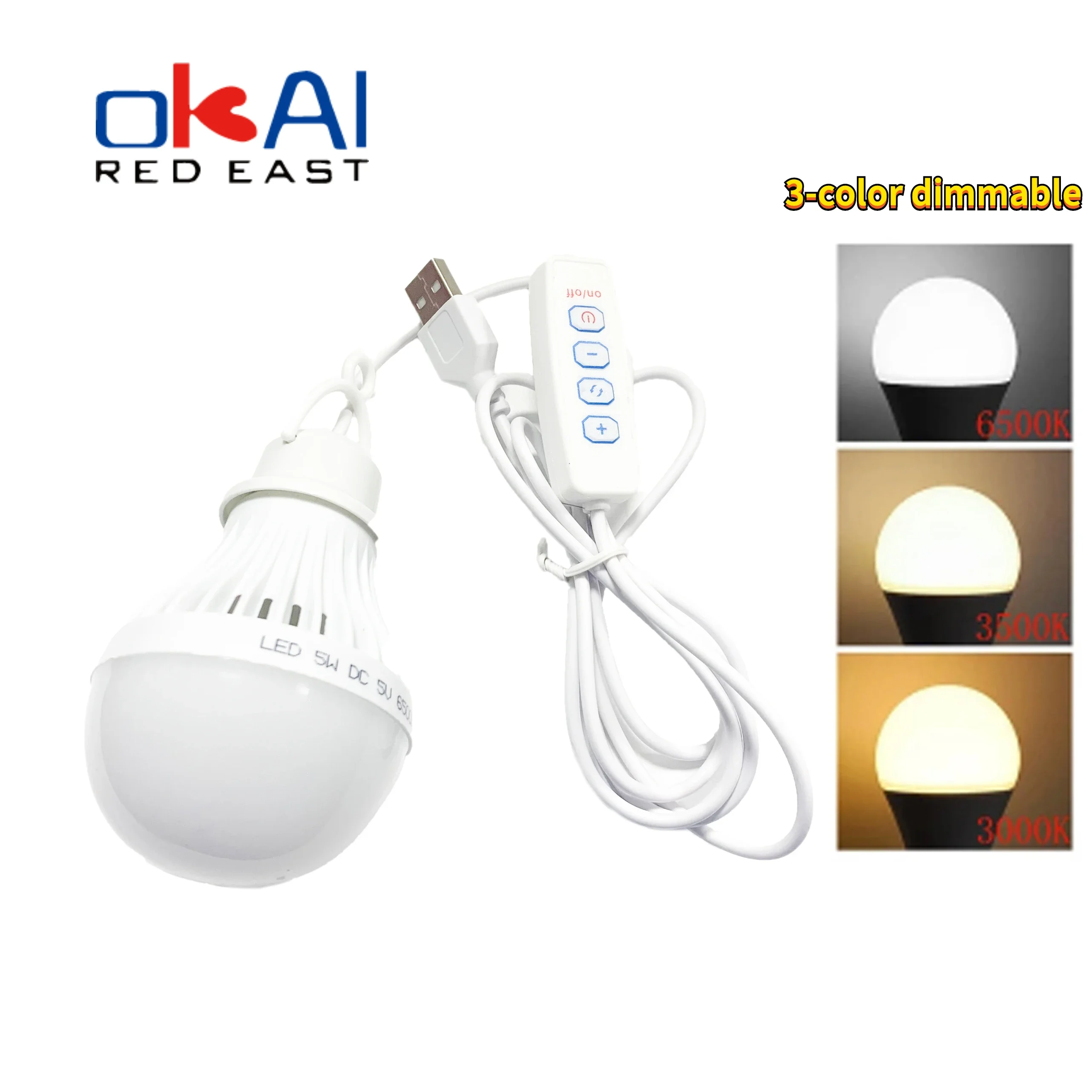 DC5V-Led-Camping-Light-5W-Usb-Emergency-Bulb-3-color-Dimmable-Hanging ...