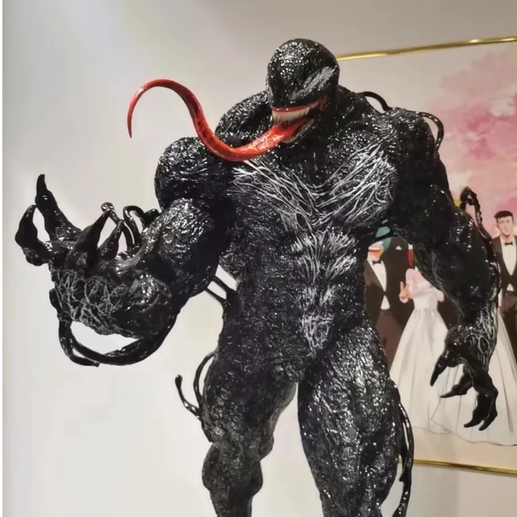 30cm large Venom Avengers Marvel model statue movie character figure ...