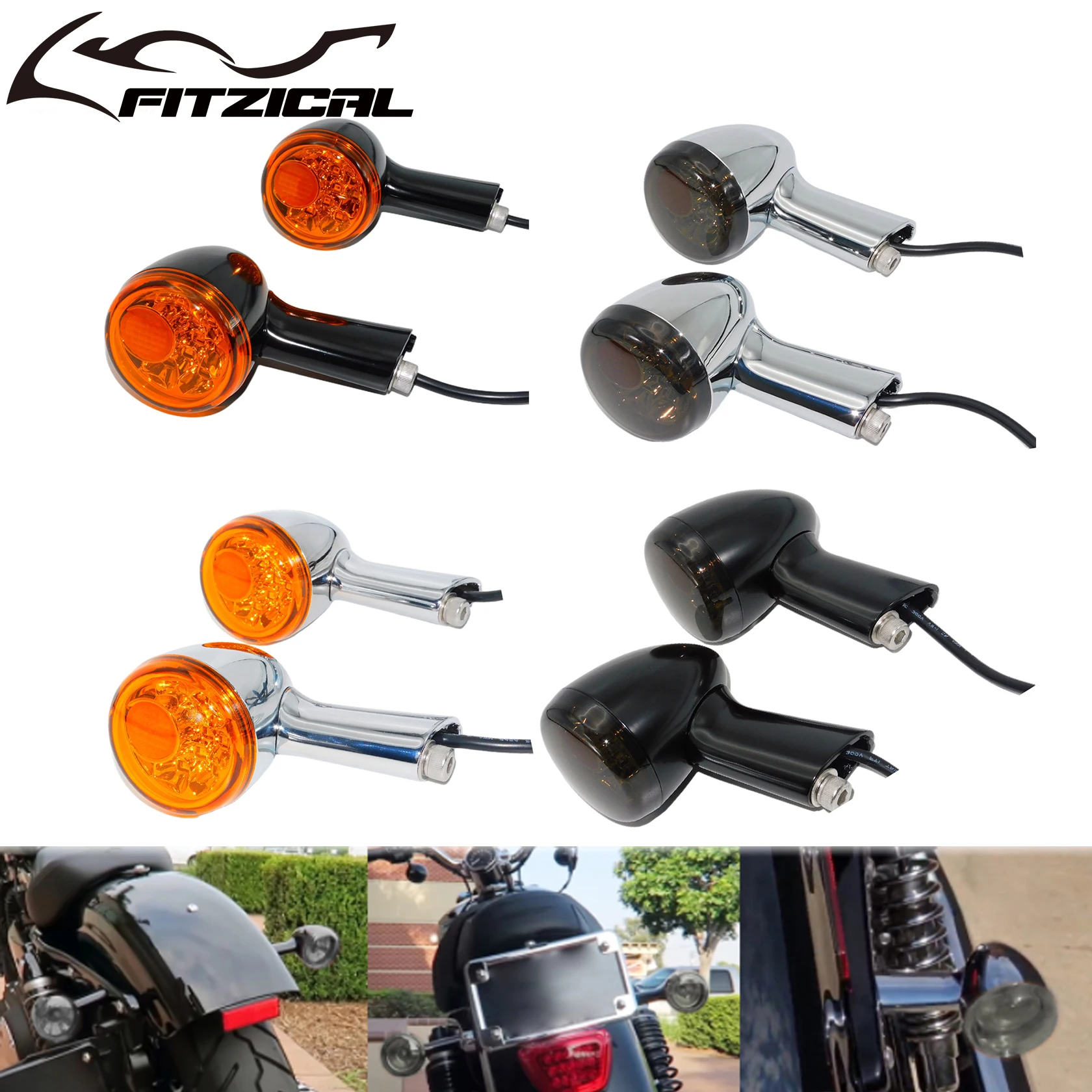 Motorcycle-Rear-Turn-Signals-Indicators-LED-Brake-Lights-For-Harley ...