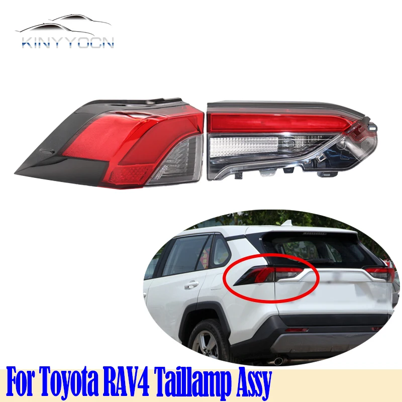 For-Toyota-RAV4-2020-21-22-23-Rear-Light-Tail-Light-Tail-Lamp-Taillight ...