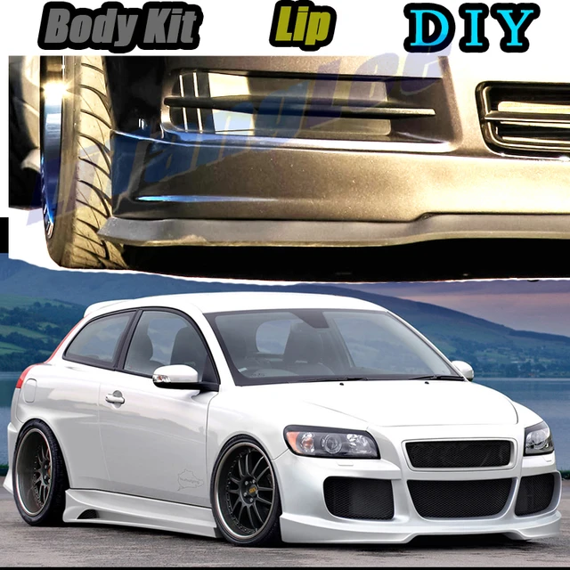 Car Bumper Lip Front Spoiler Skirt Deflector For Volvo S40, 60% OFF