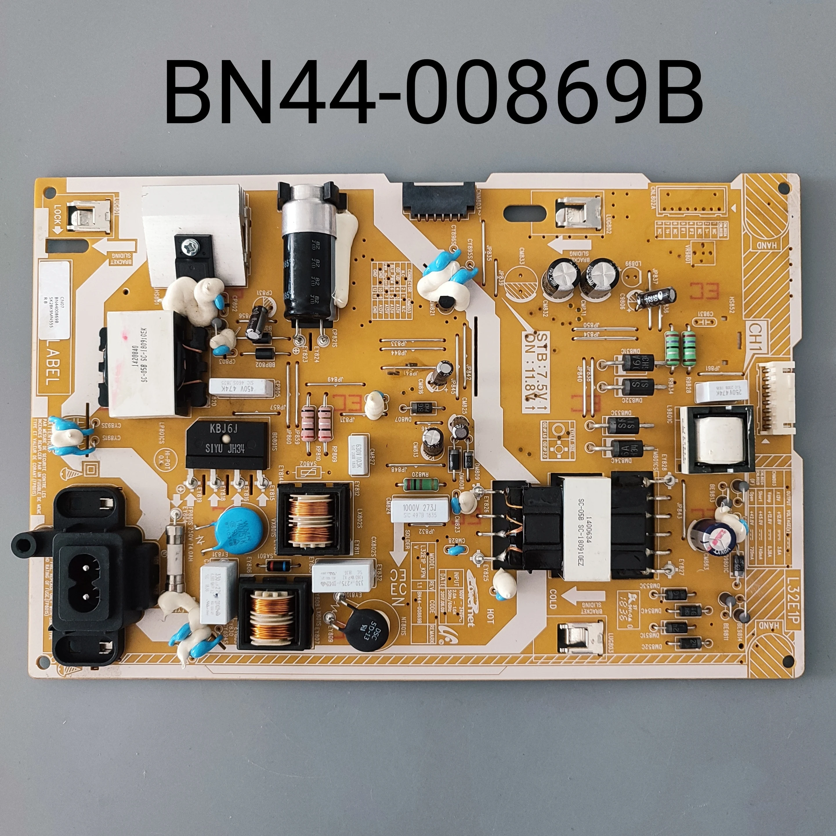 BN44-00869B-Power-Supply-Board-Has-Been-Tested-To-Work-Properly-Apply ...