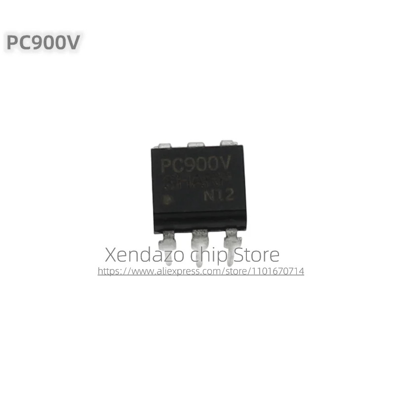 10 개/몫 PC900V PC900 DIP6 패키지 직접 삽입 광 커플러 절연체 칩