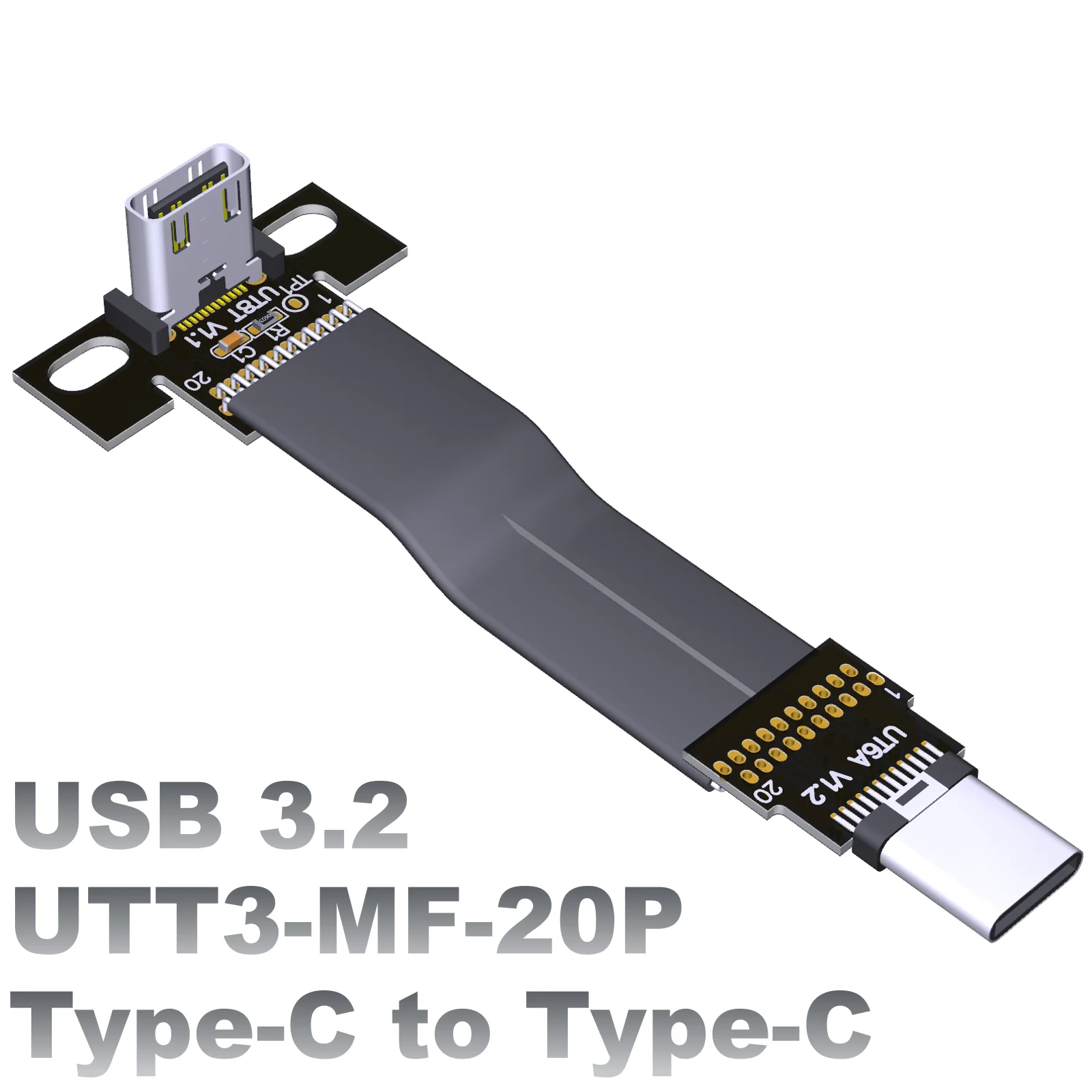 USB 3.2 Extension Cable Extended Mobile Phone Tablet Type C Male and ...