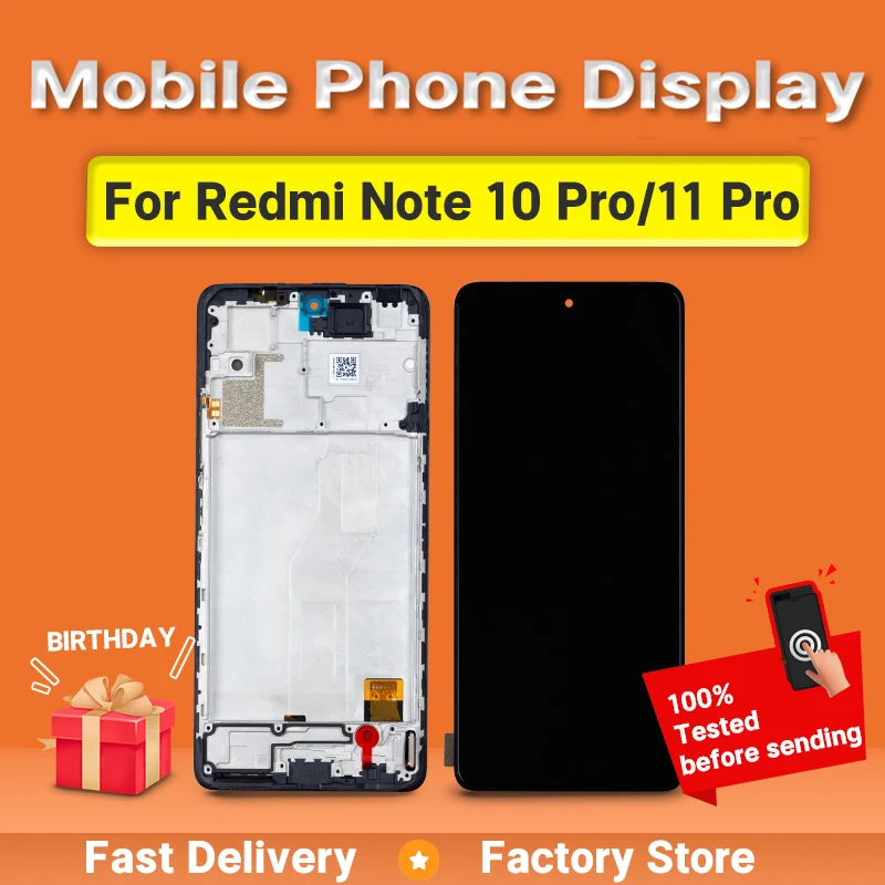 High-Quality-AMOLED-For-Xiaomi-Redmi-Note-10-Pro-LCD-Touch-Screen ...