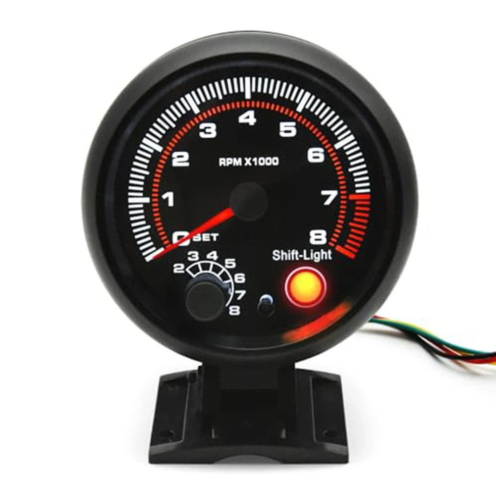 12V Tachometer Car Tachometer Easy Installation Non-deformation Design ...