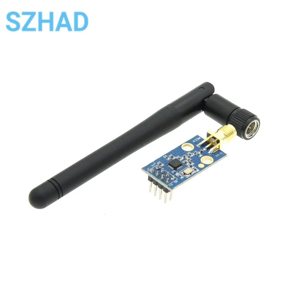 CC1101-Wireless-Module-With-SMA-Antenna-Wireless-Transceiver-Module-For ...