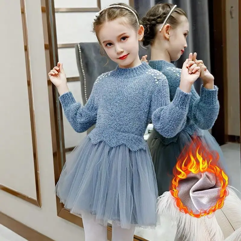 2023-Autumn-Winter-Children-Clothing-Girl-Princess-Party-Dress-Spring ...