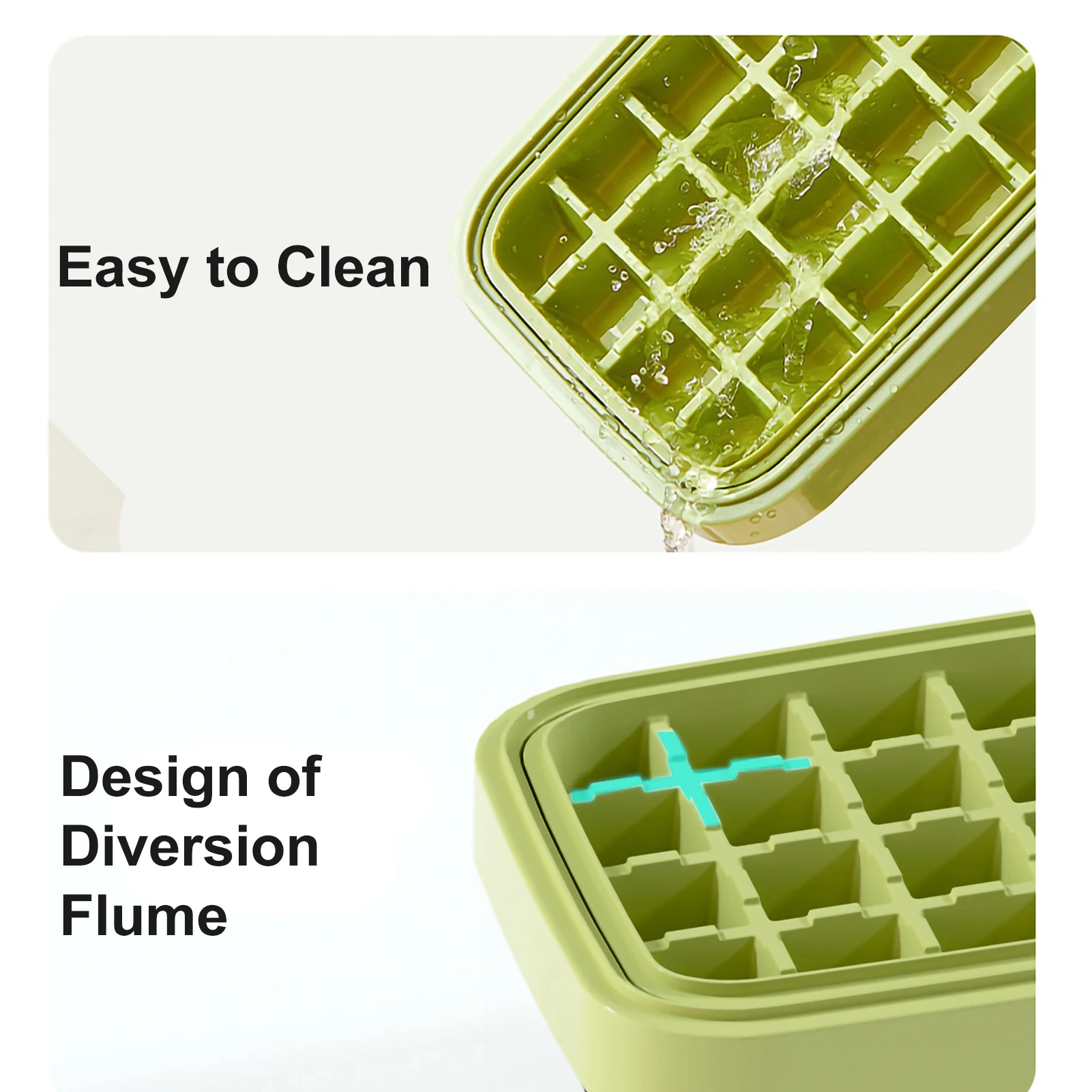 Форма для льда, летняя Бытовая коробка для хранения в холодильнике ...