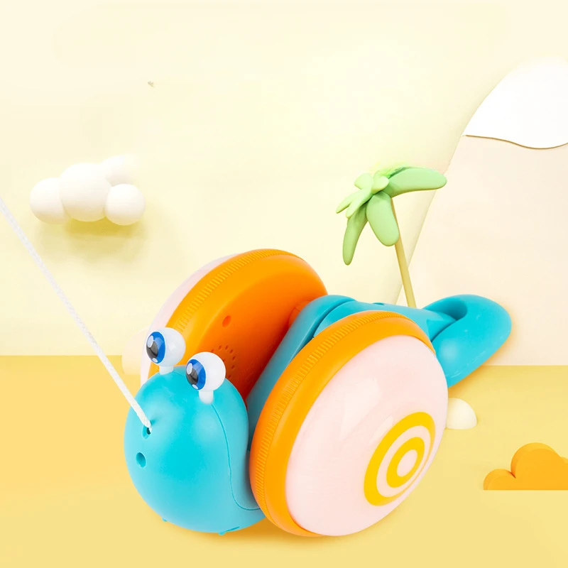 2023-New-Pulling-Rope-Dragging-Snail-Crawling-Children-s-Toys-Pulling ...