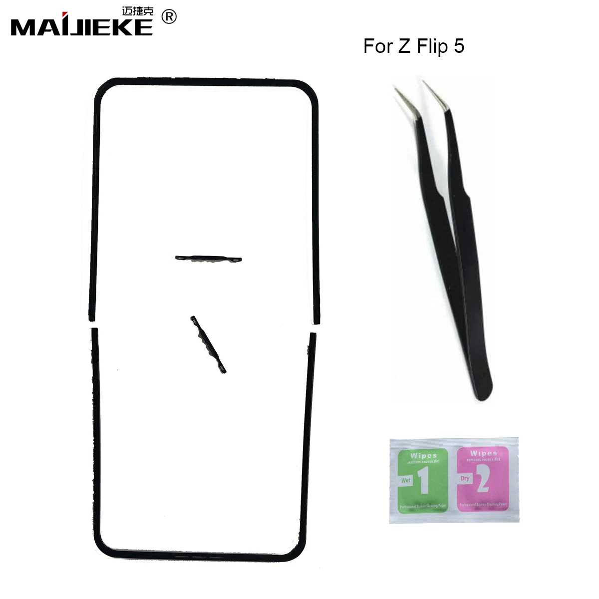 1 Set Mid-Frame For Samsung Galaxy Z Fold 3 4 5 Z Flip 3 4 5 6 Middle ...
