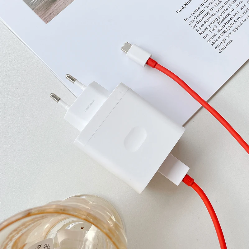 80W Supervooc Charger For Oneplus 7 7T 8 8T 9 9R 10 11 Pro EU US Fast ...