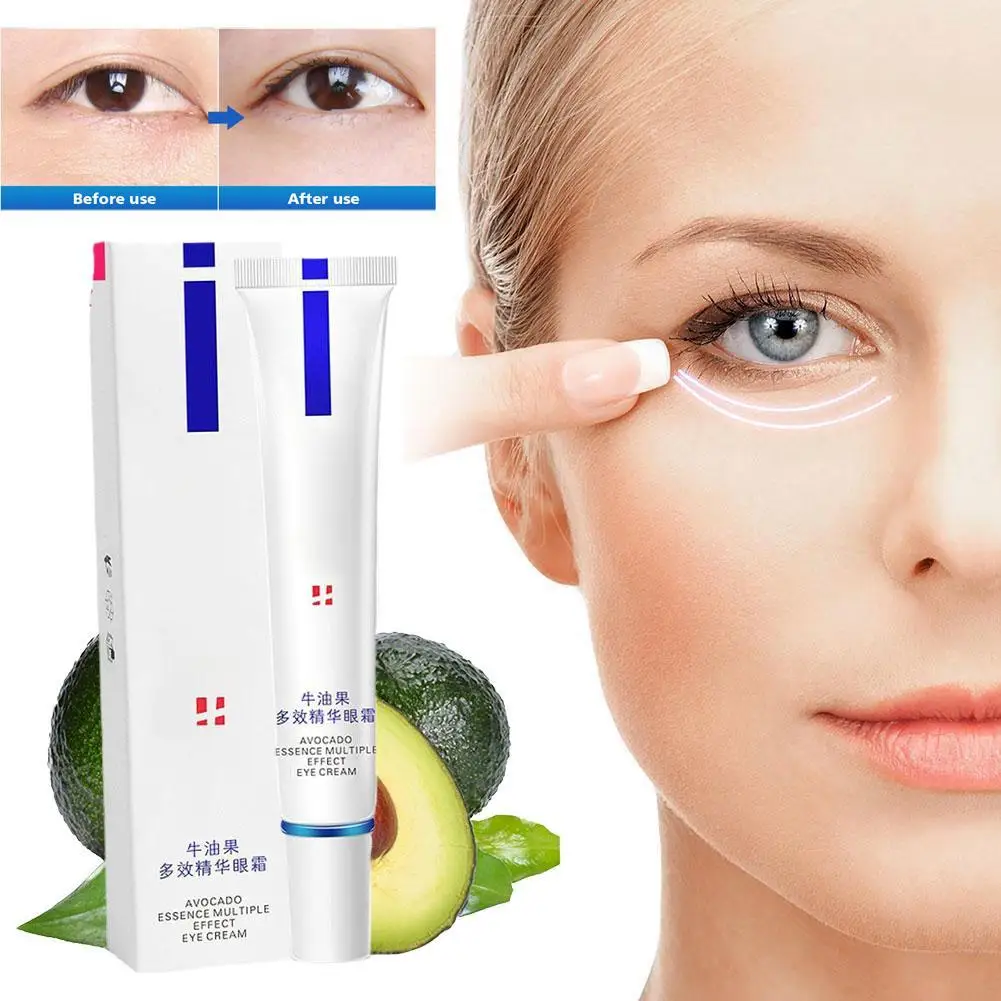 Avocado Eye Cream Anti aging Dark Circles Eye Bags Puffy Eye Essence ...