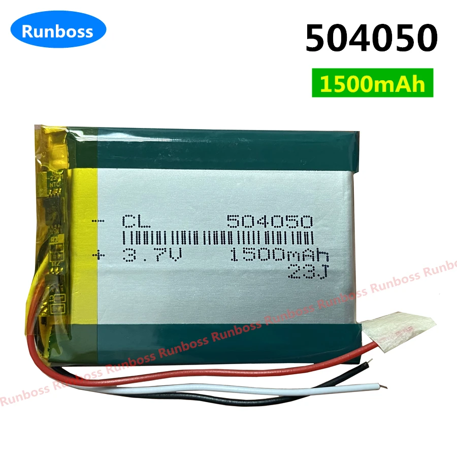 1-4Pcs-504050-3-7V-3-Wires-1500mAh-Polymer-Lithium-Battery-for-MP3 ...