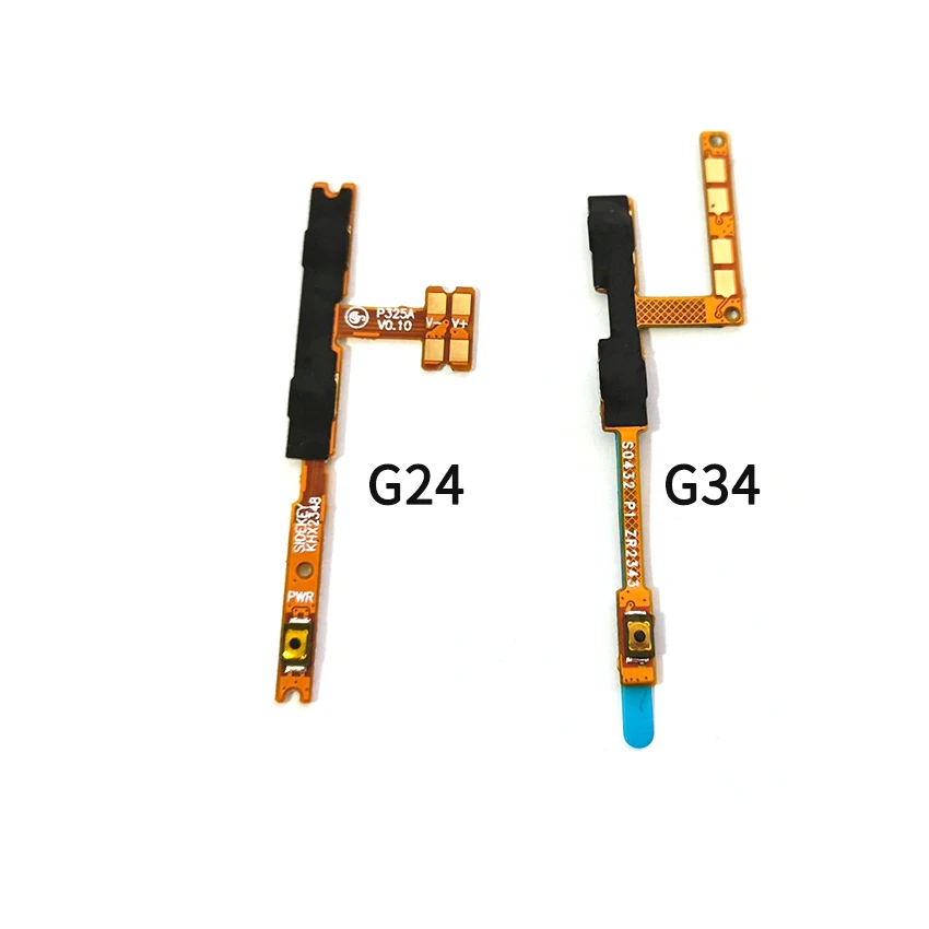 For Motorola Moto G04 G14 G54 G84 G34 G24 Power Volume Flex Cable Side ...