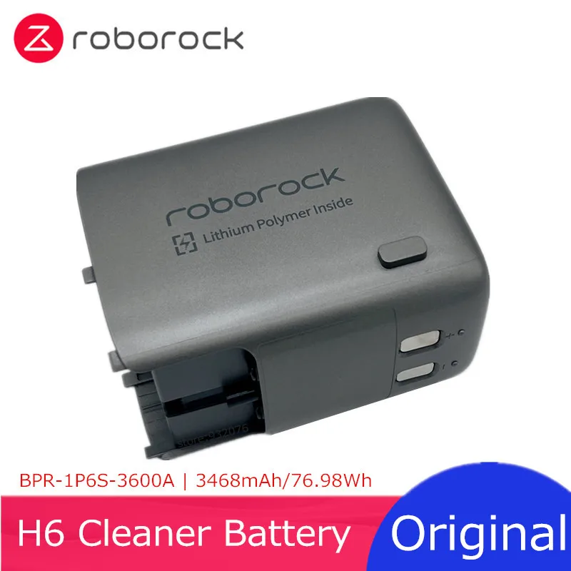 New-Original-Roborock-H6-Battery-BPR-1P6S-3600A1-3468mAh-76-98Wh-22-2V ...