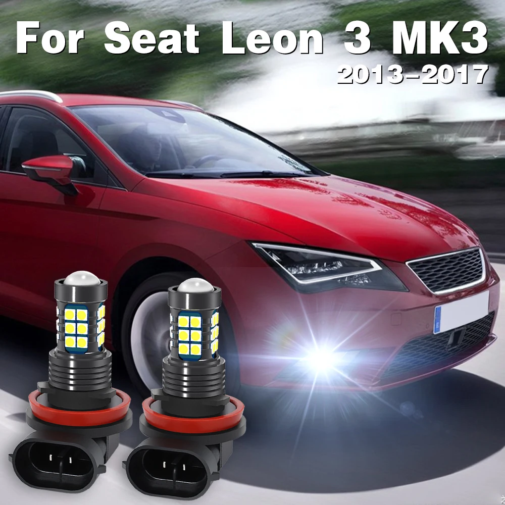 LED-Front-Fog-Lamp-Car-Light-For-Seat-Leon-3-MK3-2013-2014-2015-2016 ...