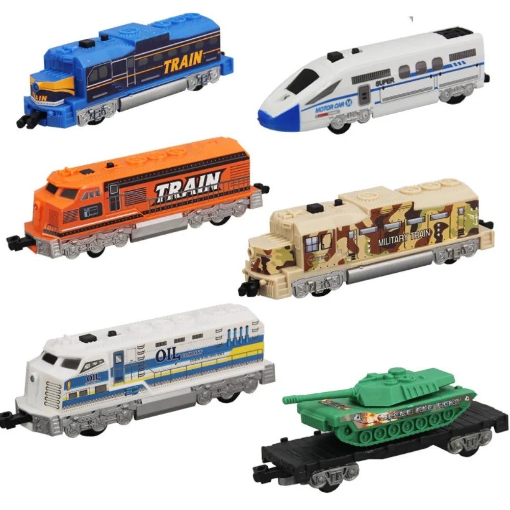 High-speed-Train-Carriage-Model-Rail-Car-Assemble-DIY-Set-Scene-Parts ...