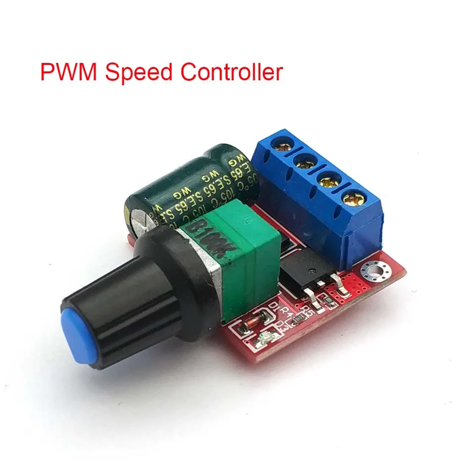 Mini Dc-dc 4.5v-35v 5a 90w Pwm Dc Motor Speed Controller Module Speed ...