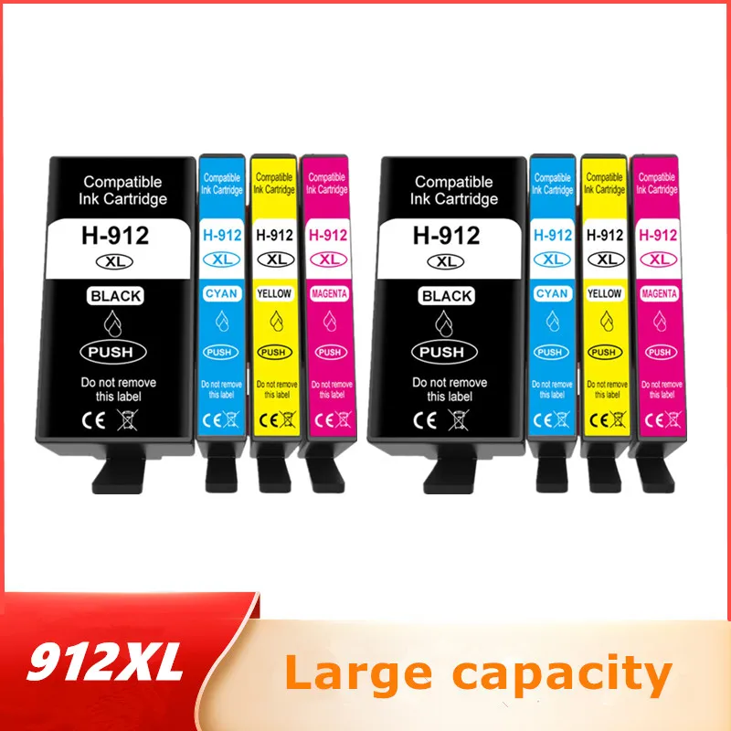 Compatible-For-HP-912-912XL-Ink-Cartridge-HP912-OfficeJet-8010-8012 ...