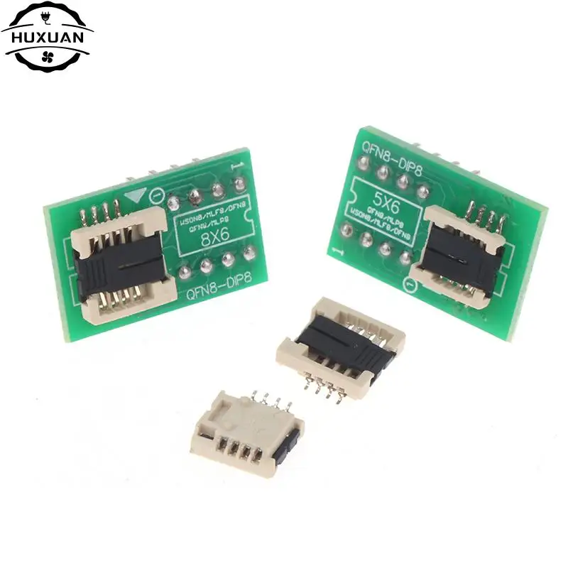 DFN8 WSON8 MLF8 MLP8 qfn8 dip8 어댑터 6*5mm 6*8 IC 칩 소켓, CH341A TL866ii ...