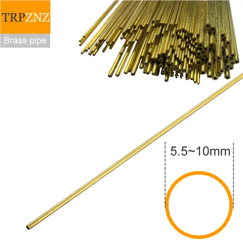 Factory wholesale Thin-walled brass tubes different wall thickness od 5 ...