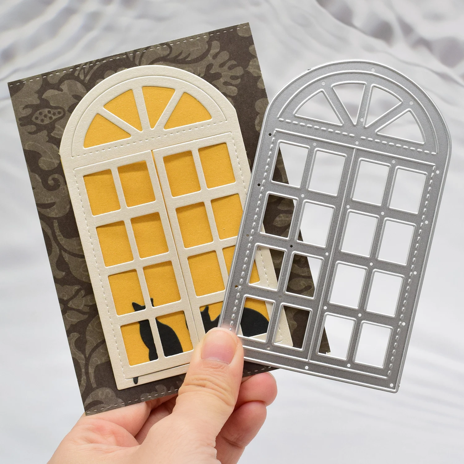 Window-Shape-Dies-DIY-Craft-Metal-Stencil-Scrapbooking-Paper-Embossing ...