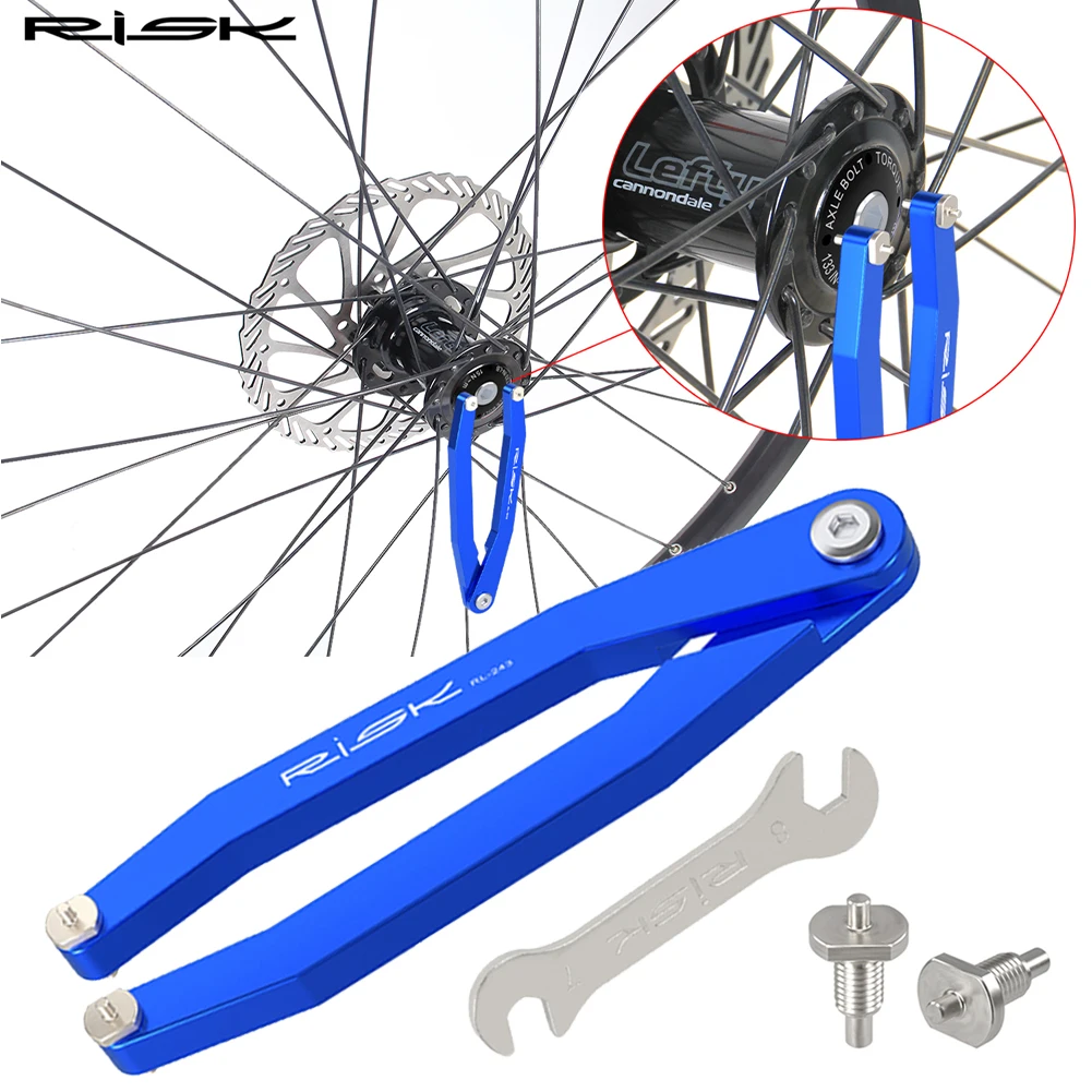 RISK-Bike-Crank-Arm-Cap-Pin-Spanner-Wrench-Adjustable-Bicycle-Repair-Kit-Hub-Bottom-Bracket ...