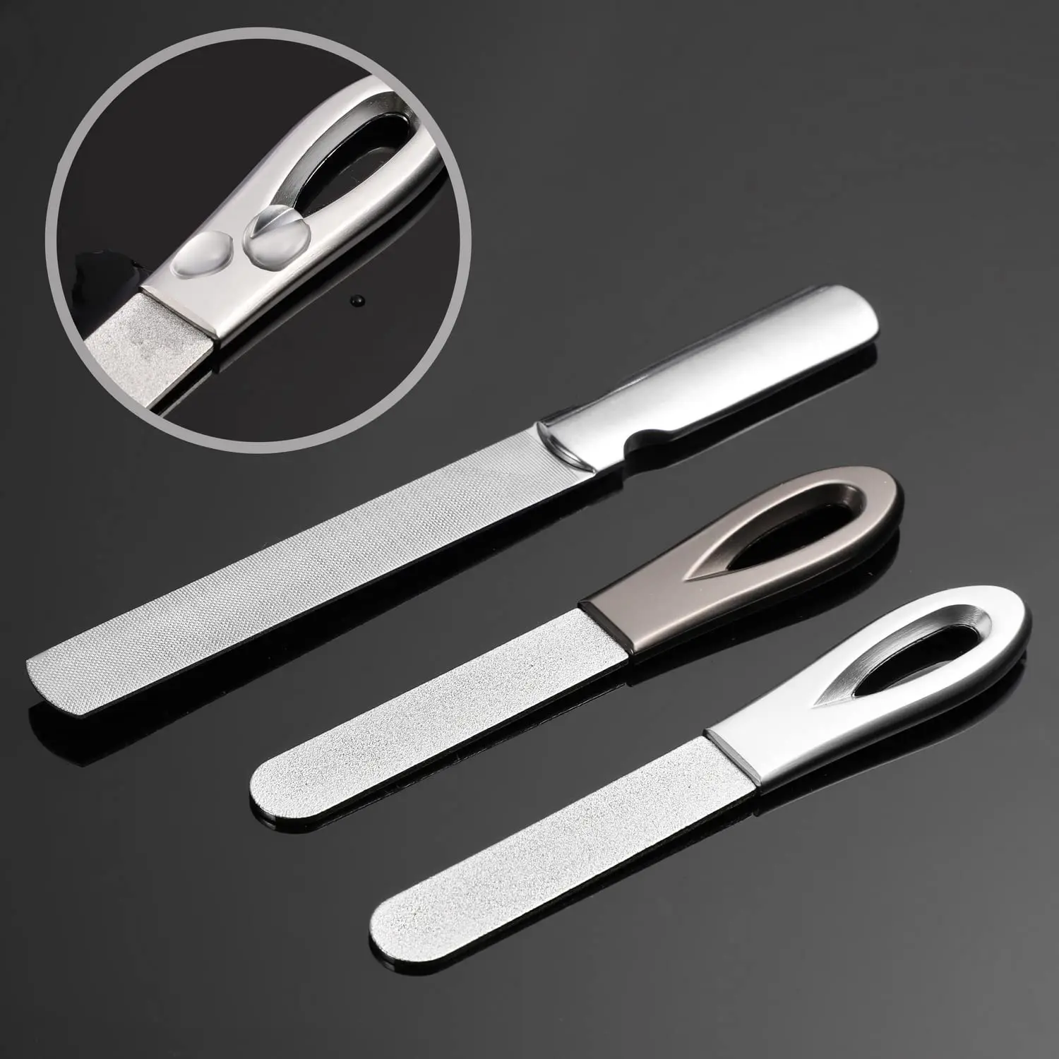 Nail-File-Set-Stainless-Steel-Nail-File-Double-Sided-Nail-File-Buffer ...