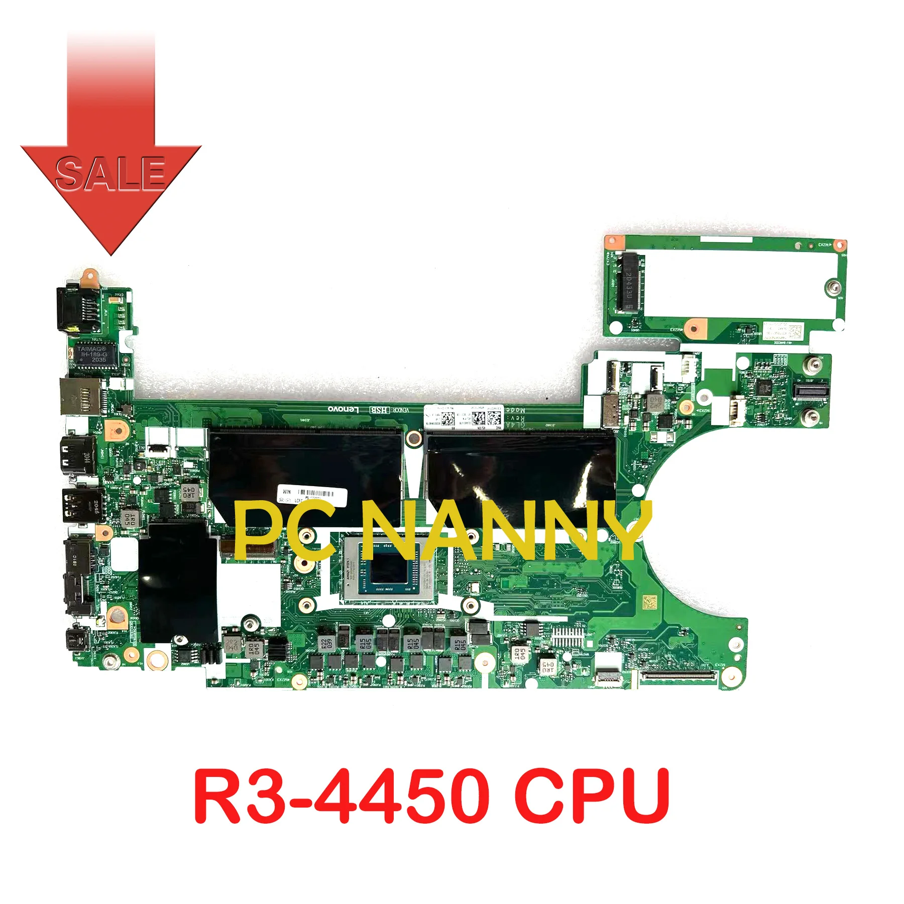 PCNANNY-for-lenovo-ThinkPad-L14-L15-Laptop-Motherboard-NM-C741-With-R3 ...