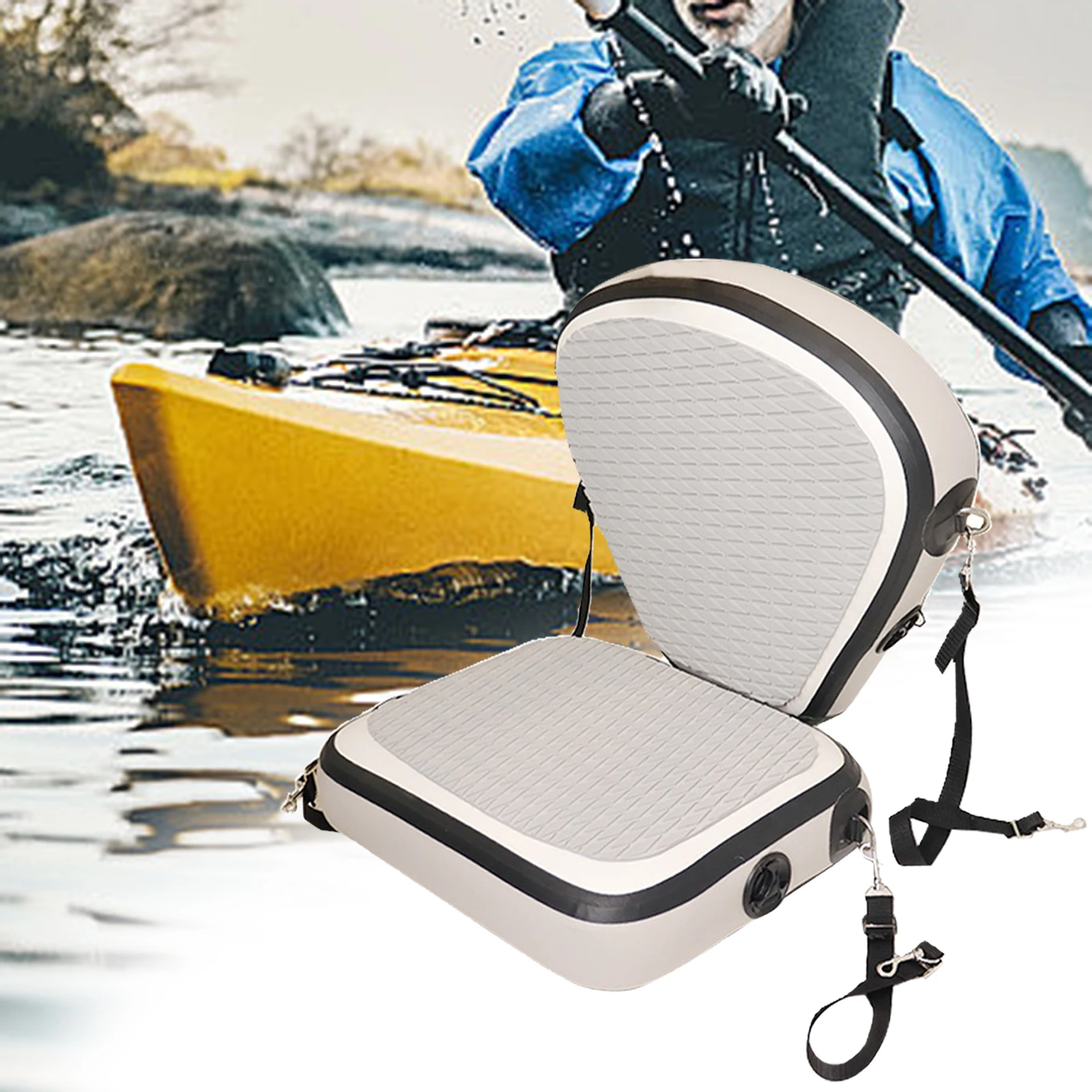 Kayak-Boat-Seat-Canoe-Seat-Comfortable-with-Back-Support-Universal-Air ...