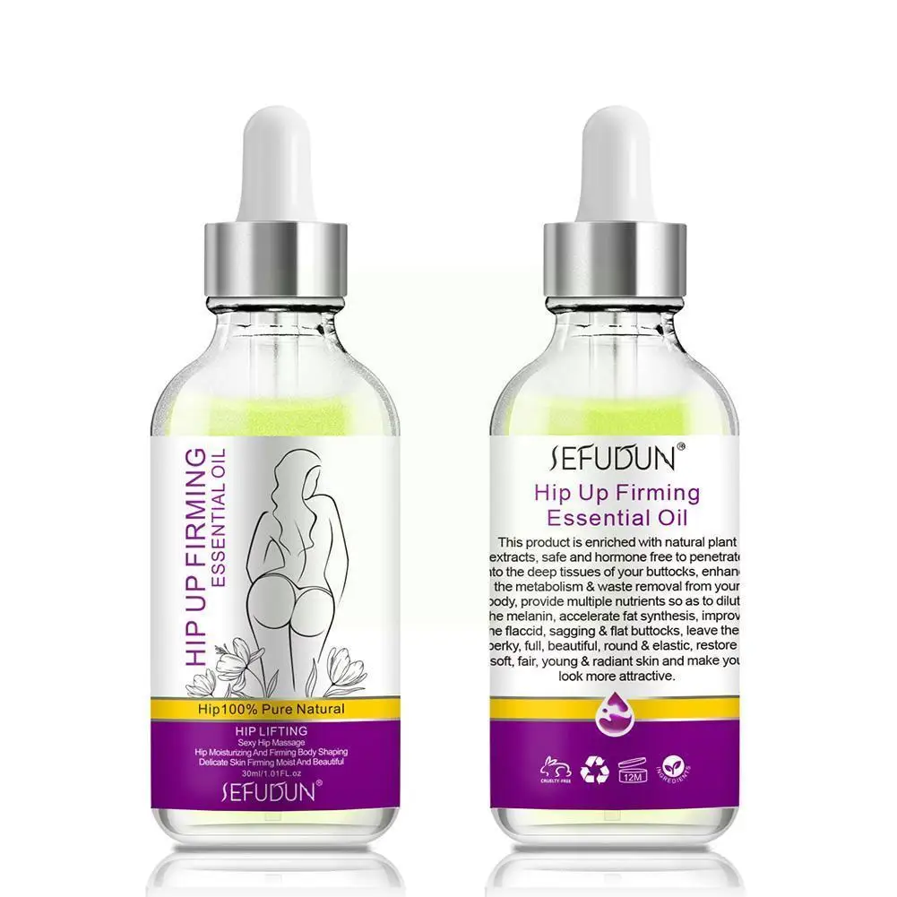 30ml Hip Lift Up Buttock Enhancement Massage Oil Butt Oil Essential