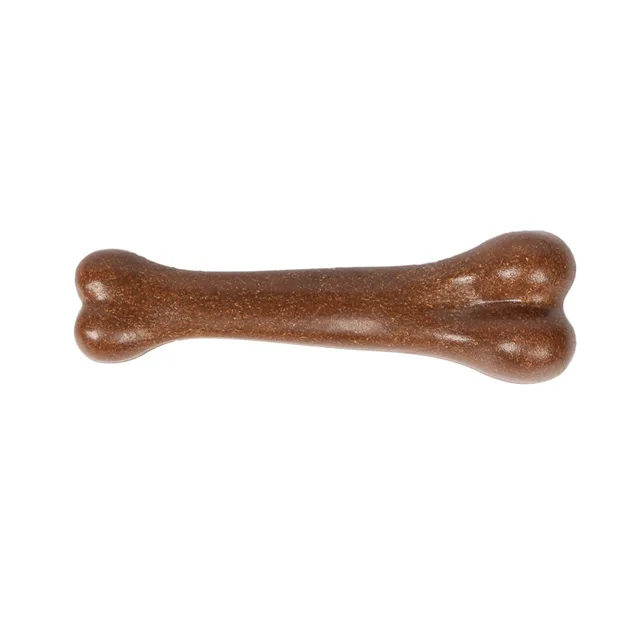 Beef Flavor Bone Dog Toys for Small Large Dogs Non-Toxic Bite ...