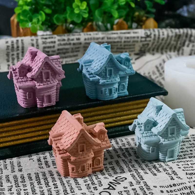 3D-Small-House-Molds-Flying-House-Silicone-Molds-Succulents-Molds ...