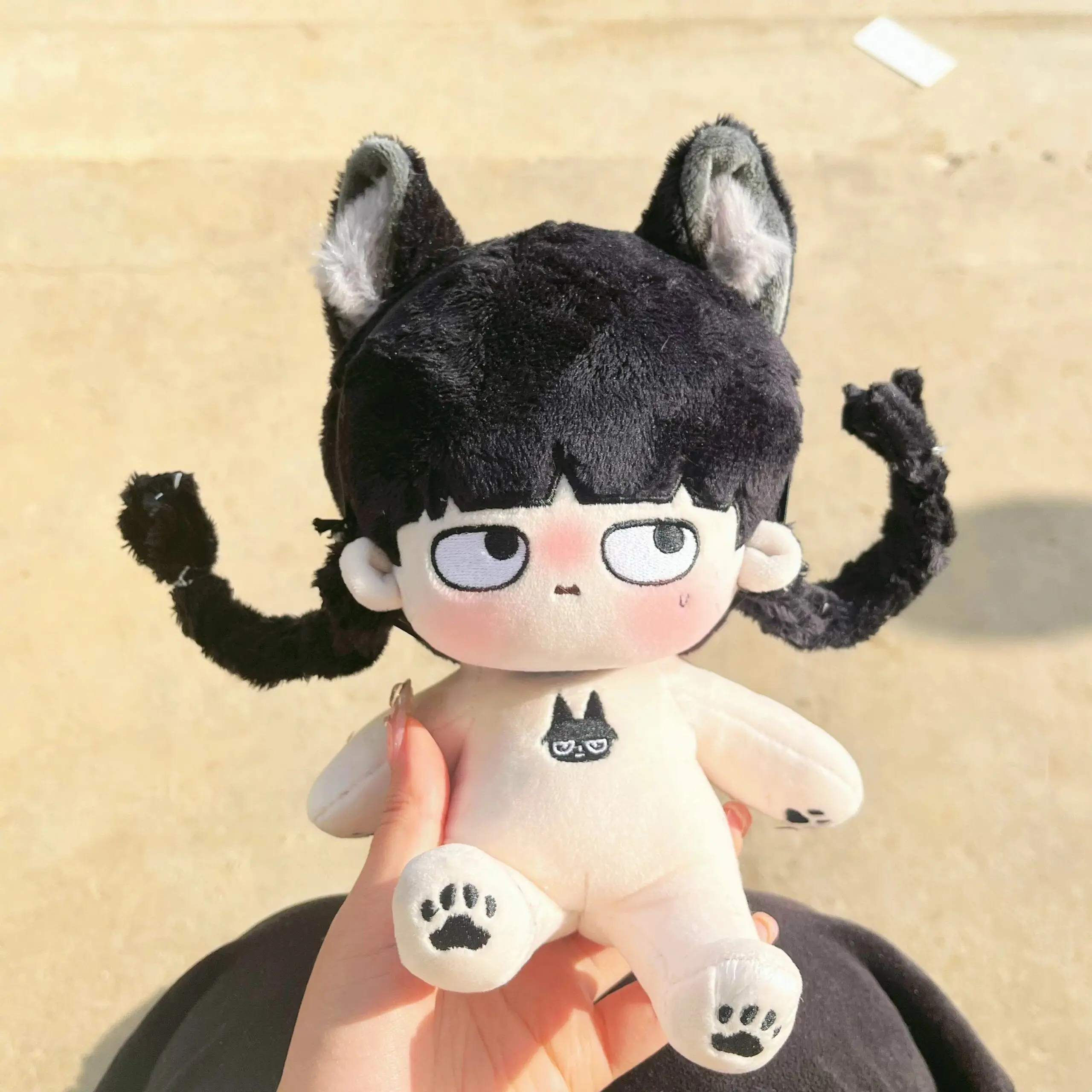 Anime Mob Psycho 100 Kageyama Shigeo 20cm Cute Plush Doll Skeleton Body ...