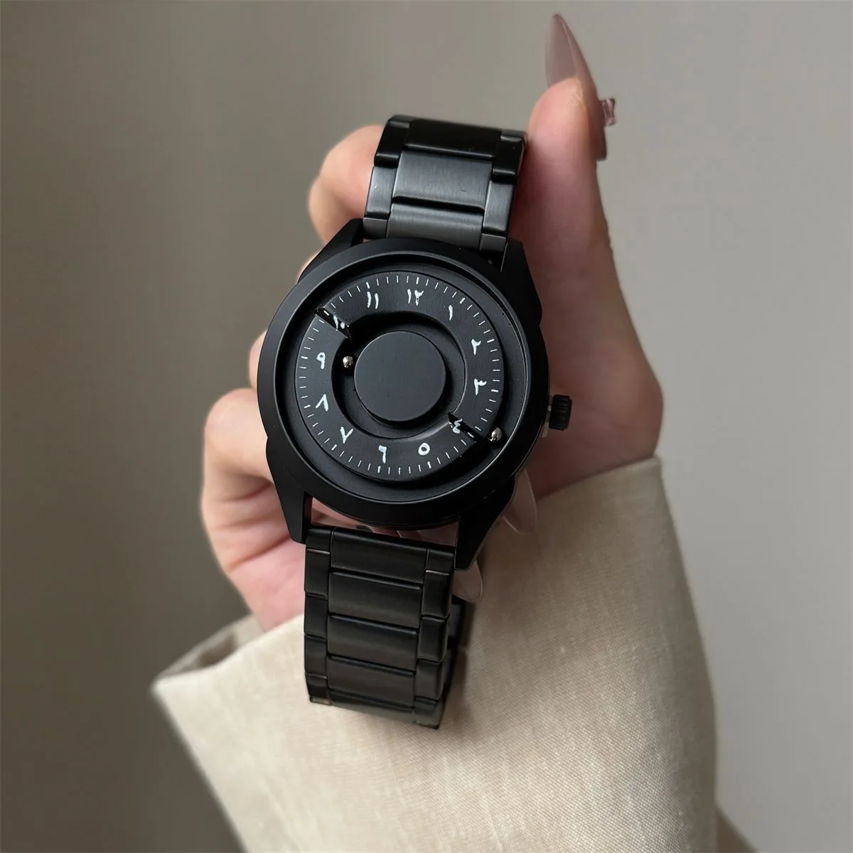 No Mirror Dial Conceptual Watch for Men Women Unusual Reloj Mujer ...