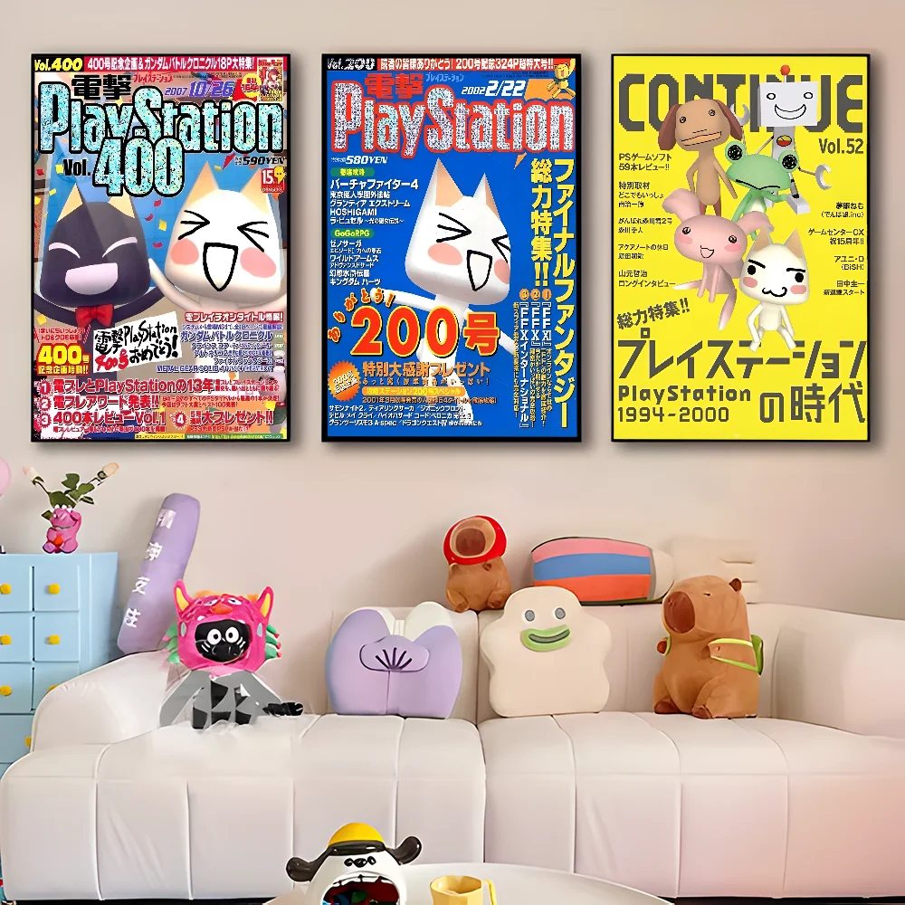 Cartoon-Inoue-toro-Cute-DIY-Sticky-Poster-Whitepaper-Prints-Posters ...