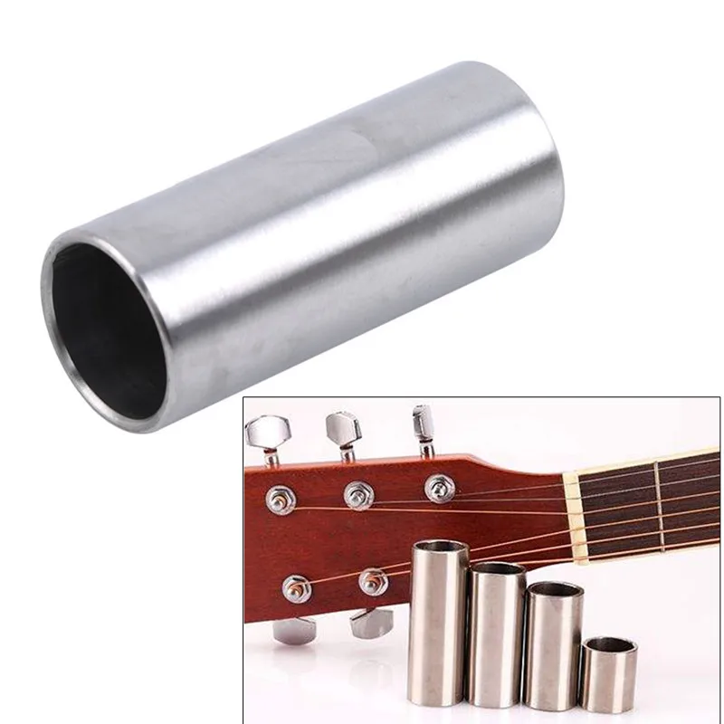 Guitar-Slide-Bar-Stainless-Steel-Metal-Finger-Slides-For-Guitar-Ukulele ...