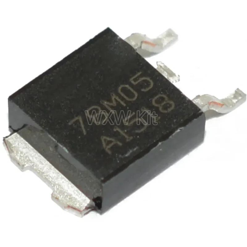 10PCS New 78M05 TO252 7805 750mA L78M05CDT 78M06 78M08 78M09 78M12 ...