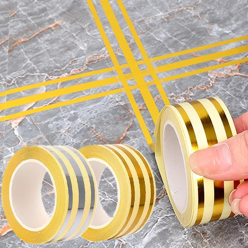 5M Ceramic Tile Gap Tape Mildewproof Self Adhesive Gap Sealing Foil ...