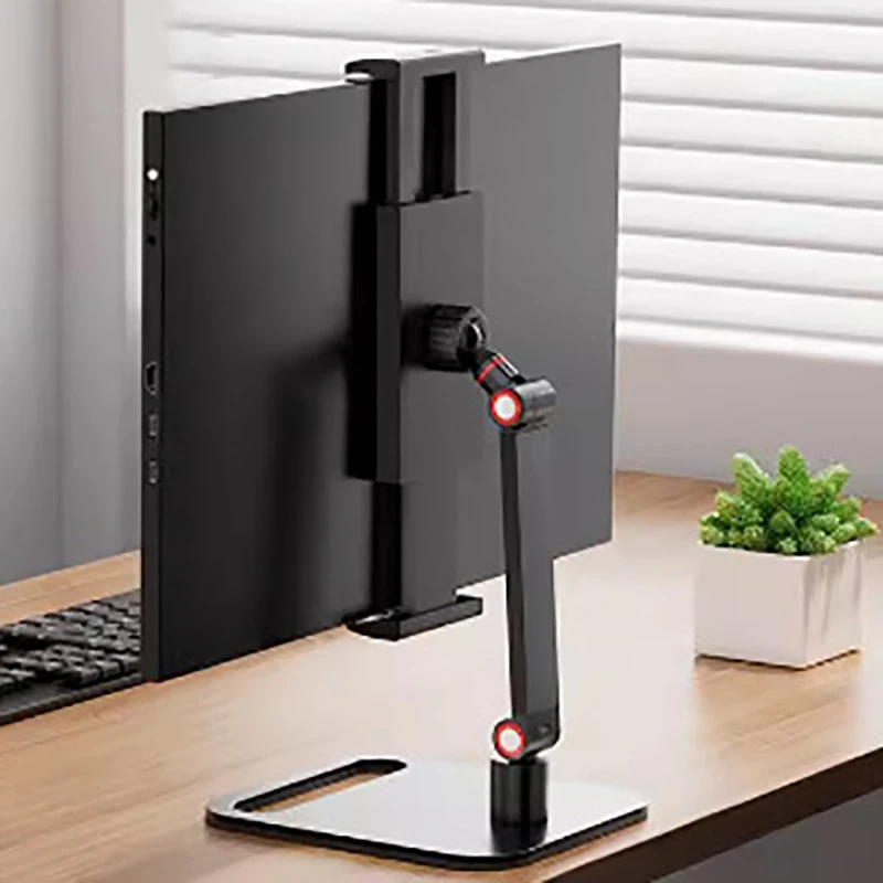 Portable-Monitor-Desk-Holder-Metal-Stand-16-Inch-Universal-Expandable ...