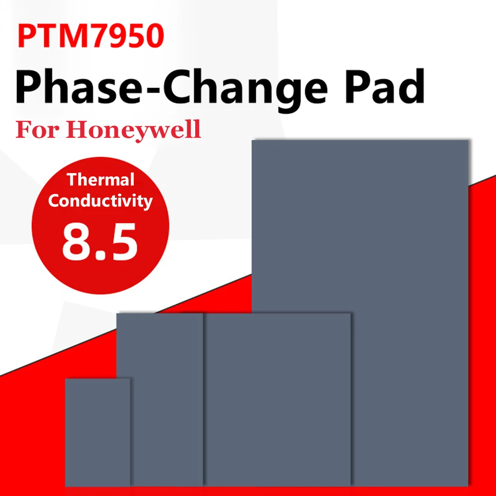 For Honeywell PTM7950 Phase Change Silicone Pad 8.5W/mK Heat ...