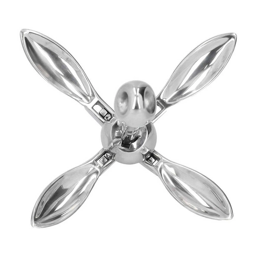 Folding Grapnel 1 5kg Stainless Steel Solid Anchor Docking Umbrella ...