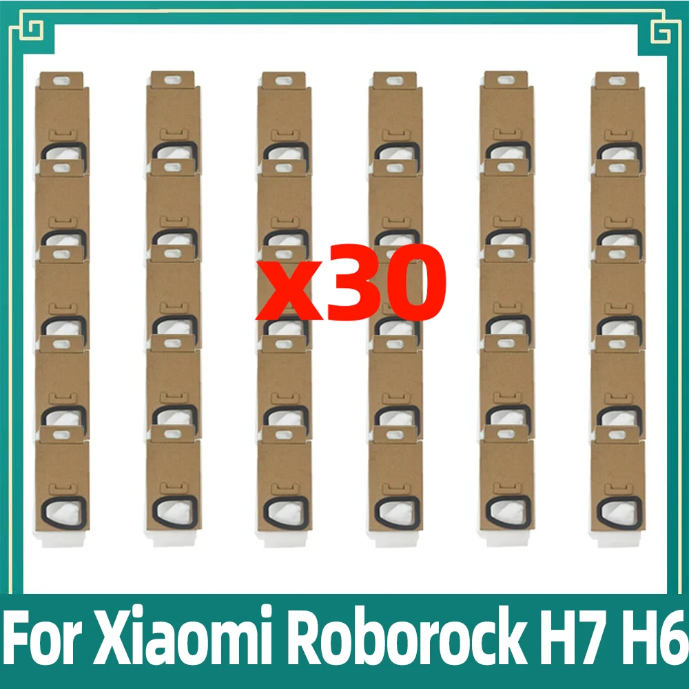 For-Xiaomi-Roborock-H7-H6-Vacuum-Cleaner-Non-woven-Fabric-Dust-Bag ...