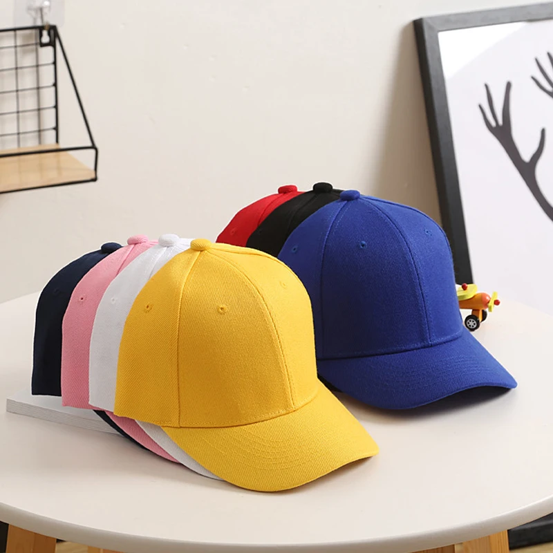 Candy-Color-Cute-Baseball-Caps-For-Children-Kids-Summer-Hat-Student-Sun ...