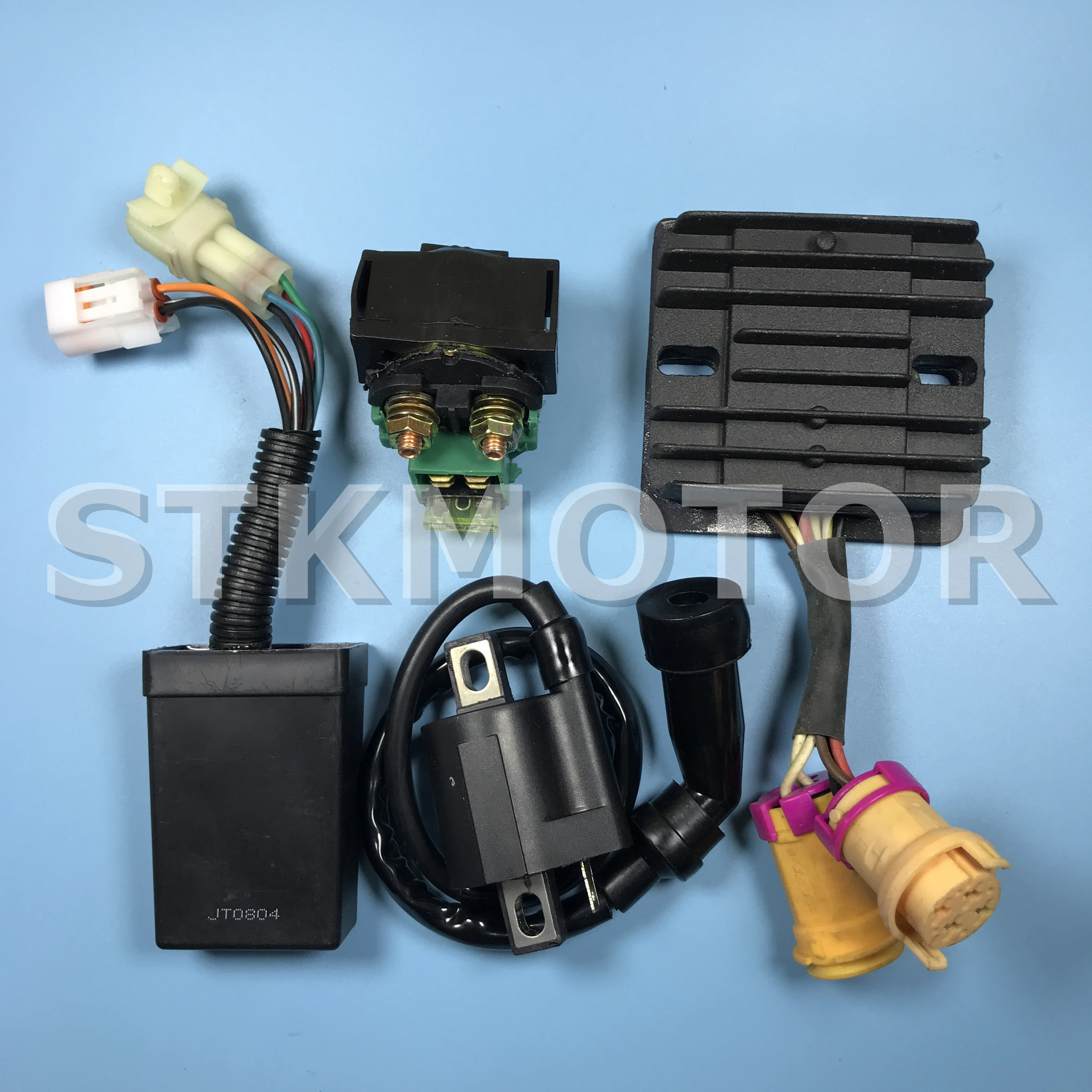 Js250 Jianshe 250cc Atv Quad Cdi + Voltage Regulator + Ignition Coil ...