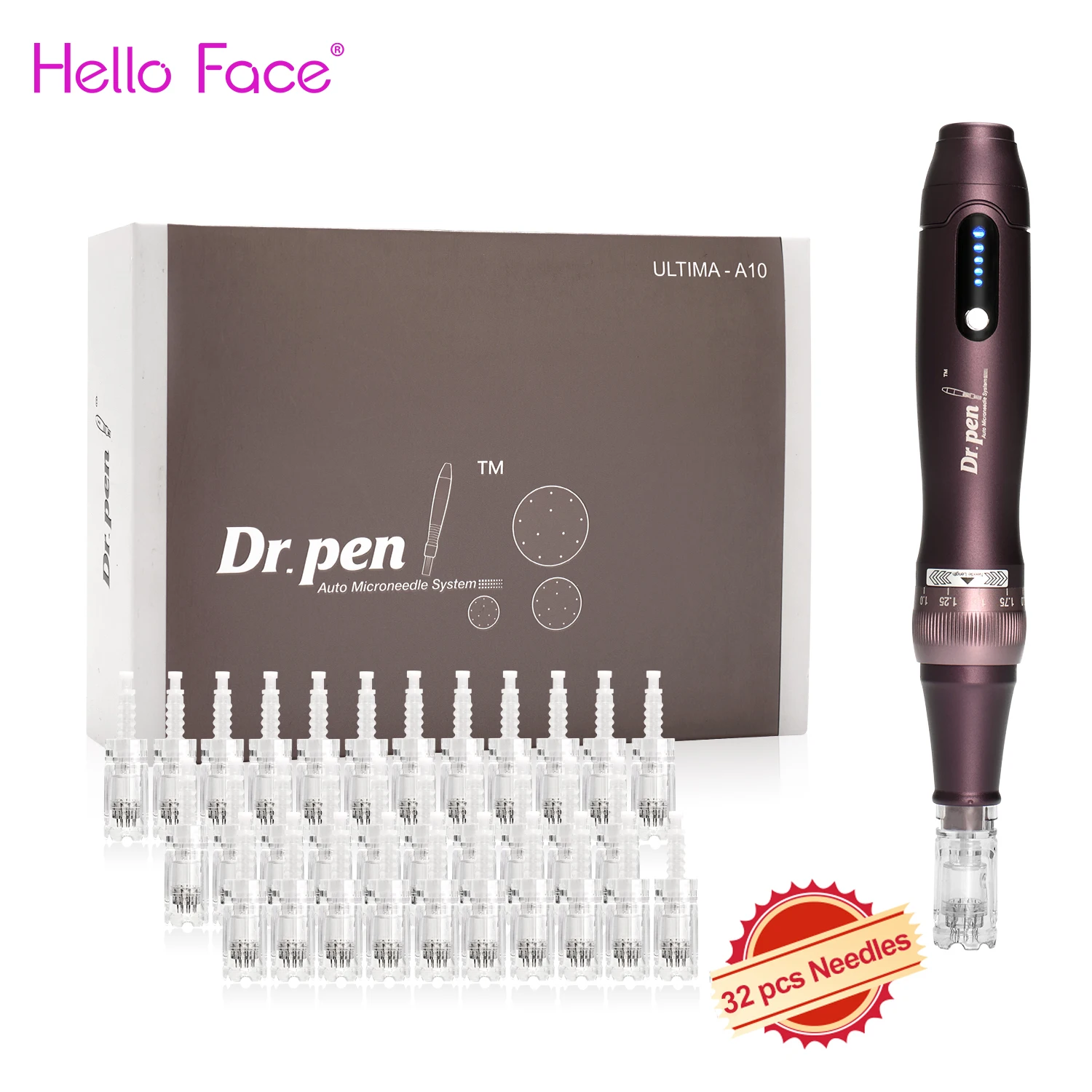 Dr-pen-Ultima-A10-Original-pluma-Derma-inal-mbrica-con-cartucho-de-30 ...