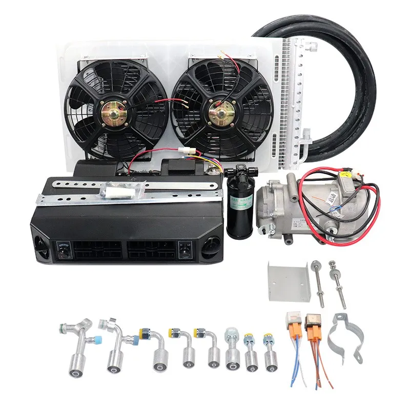 Universal-Automotive-Auto-Electric-Air-Conditioning-Compressor-12V-24V ...