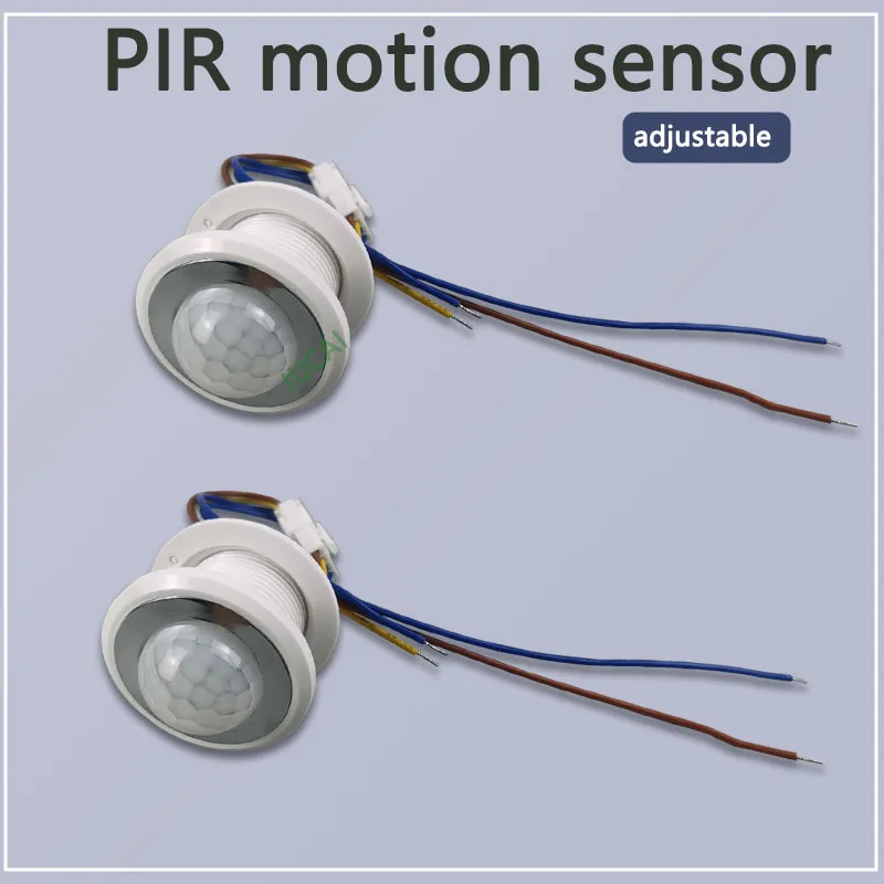 Motion Sensor Light Switch 220V 110V Pir Presence Sensor for Lighting ...
