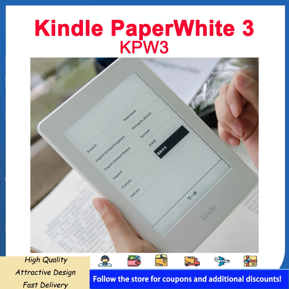 Kindle-PaperWhite-3-Kindle-KPW3-E-Book-Reader-with-Backlight-6-Kindle ...